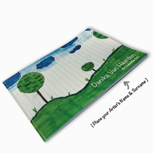 Kids 100 Piece Art Book